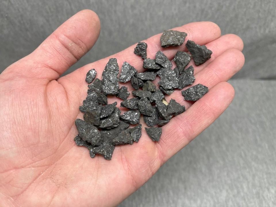Dark Iron Ore, Magnetite Ore, Smelting Ore, Iron Ore Rock, 30 Pounds | eBay