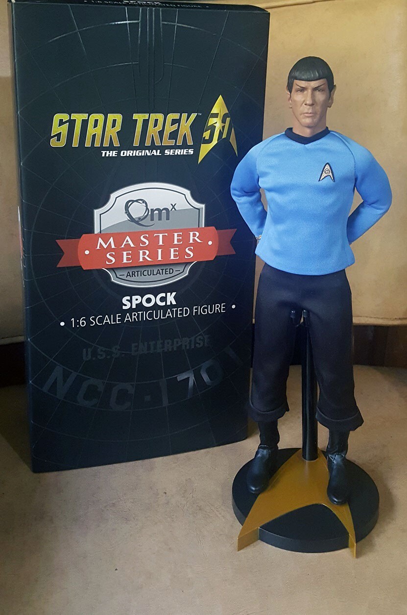 QMX 1/6 Star Trek Spock The Original Series articulated figurine | eBay