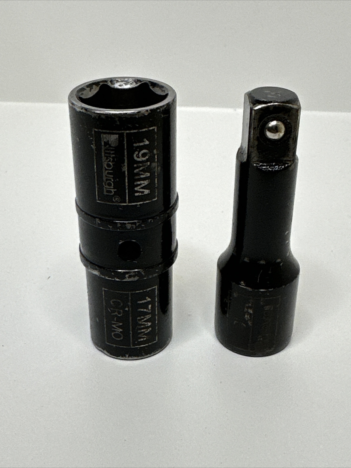 Pittsburgh CR-MO 17mm/19mm Socket Wrench Black | eBay