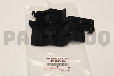 53299KK010 Genuine Toyota SEAL RADIATOR SIDE 53299-KK010 | eBay