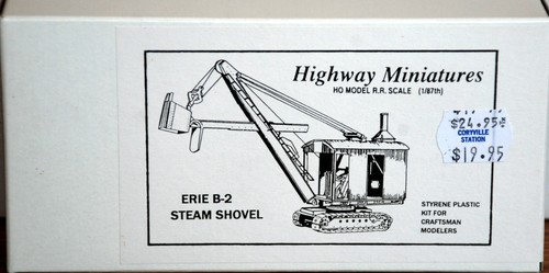 Erie Steam Shovel Highway Miniatures #303 sealed bag HO | eBay