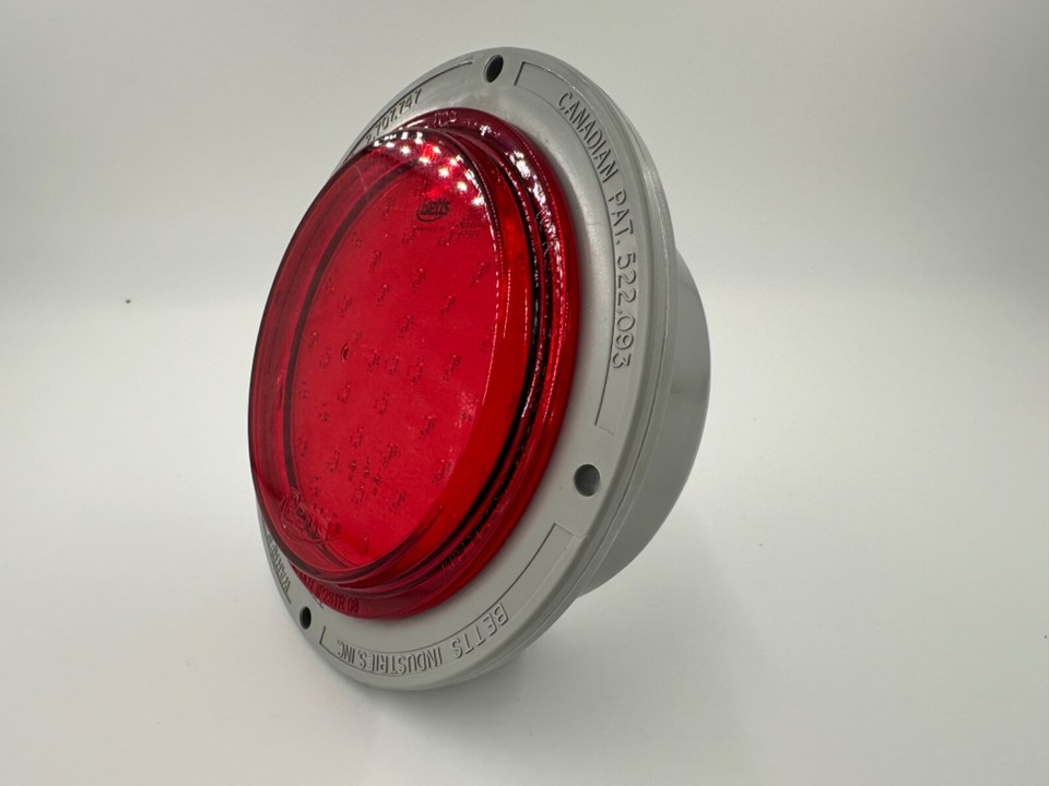 Betts 402039 4" LED Red Shallow Signal Light Brake/Turn/Tail Truck ...