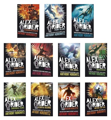 Alex Rider The Complete Missions Collection 11 Books Set (Books 1 - 11 ...