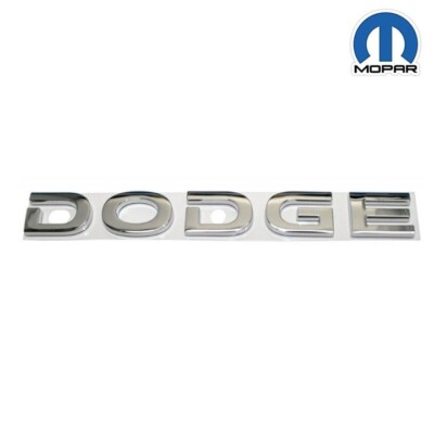 NEW OEM MOPAR Dodge Chrome Emblem Charger Challenger Ram Neon Durango ...