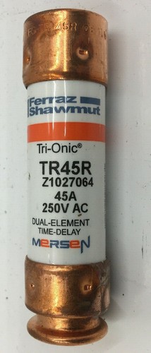 TR45R MERSEN Fuse Tri-Onic® 250V 45A Time-Delay Class RK5 TR Series | eBay