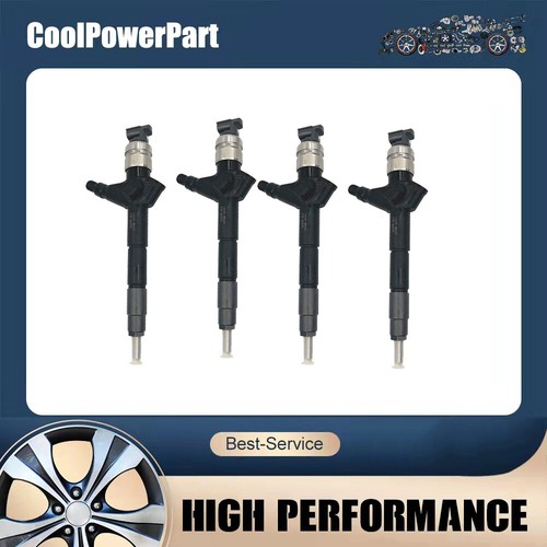 4X NEW DIESEL FUEL INJECTOR FOR Nissan Navara D40 Pathfinder R51 2.5L ...