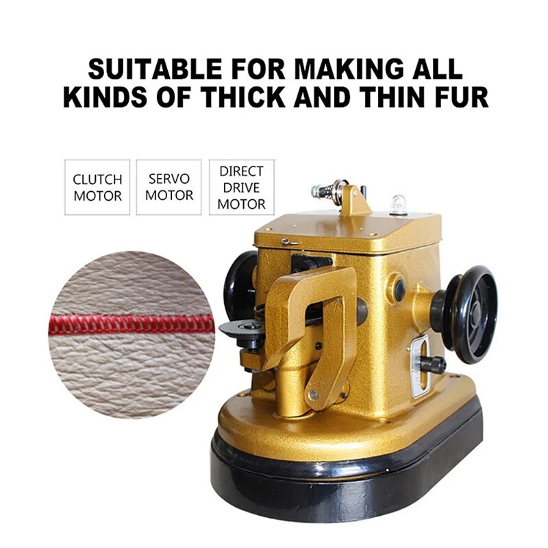 KX4-5 Fur machine, fur stitching machine, mink fur sewing machine 2500 ...