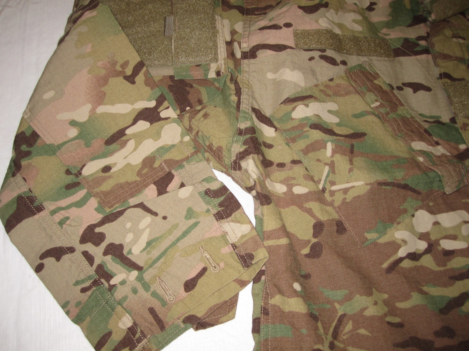 ARMY ISSUE MULTICAM TOP FLAME RESISTANT FRACU MEDIUM/X-SHORT COMBAT ...
