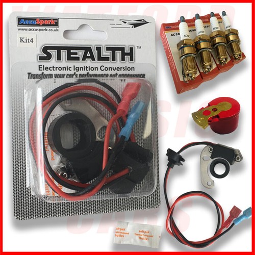 MG Midget 1275 Accuspark Electronic Ignition + Red Rotor/AC9C Spark ...