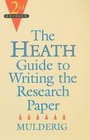 The Heath Guide to Writing the Research Paper - Paperback - GOOD ...
