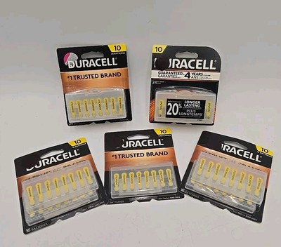 Large Lot Of 88 Duracell Size 13 Hearing Aid Batteries Expired 2019 ...