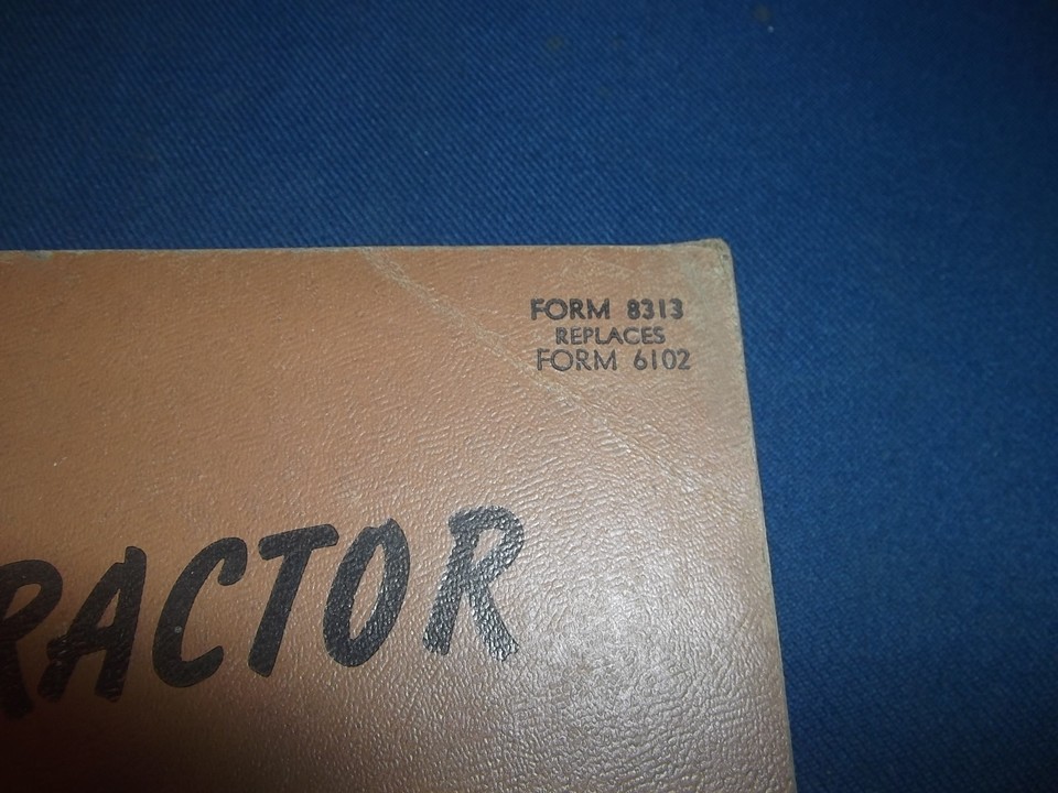 CAT CATERPILLAR R5 CRAWLER TRACTOR DOZER PARTS BOOK MANUAL S/N 5E 4H 3R ...