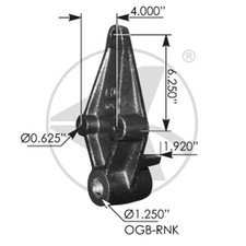 Aftermarket+Peterbilt+379+Pete+Front+Spring+Hanger+02-02311-m001 for ...