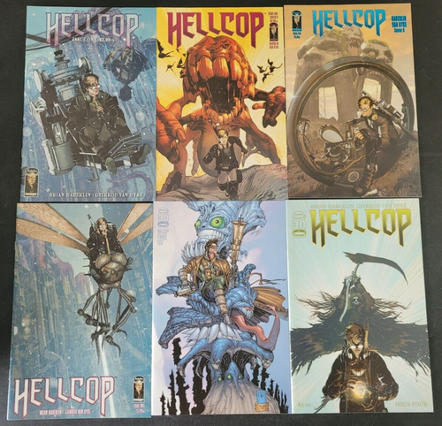 HELLCOP SET OF 16 ISSUES Vol 1+2 (1998) IMAGE COMICS HABERLIN ...