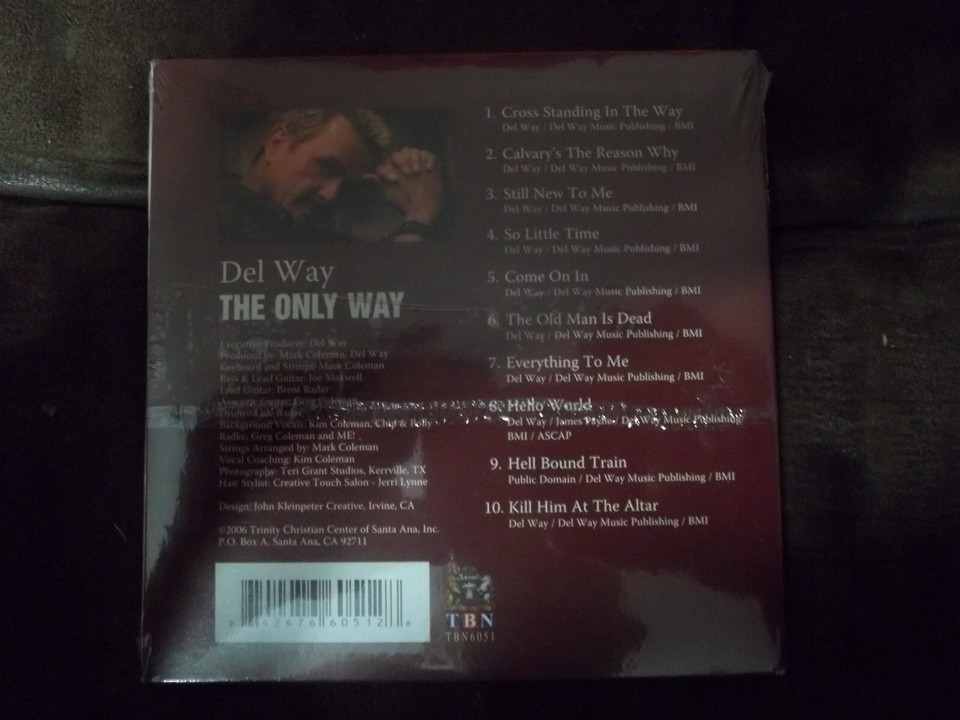 2006 Del Way the only way CD DIGI PAK SEALED Trinity Christian TBN ...