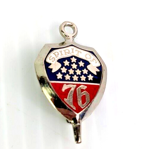 Vintage Graduation Pin Lapel Hat 'Spirit of 76' Stars Blue Red Safety ...