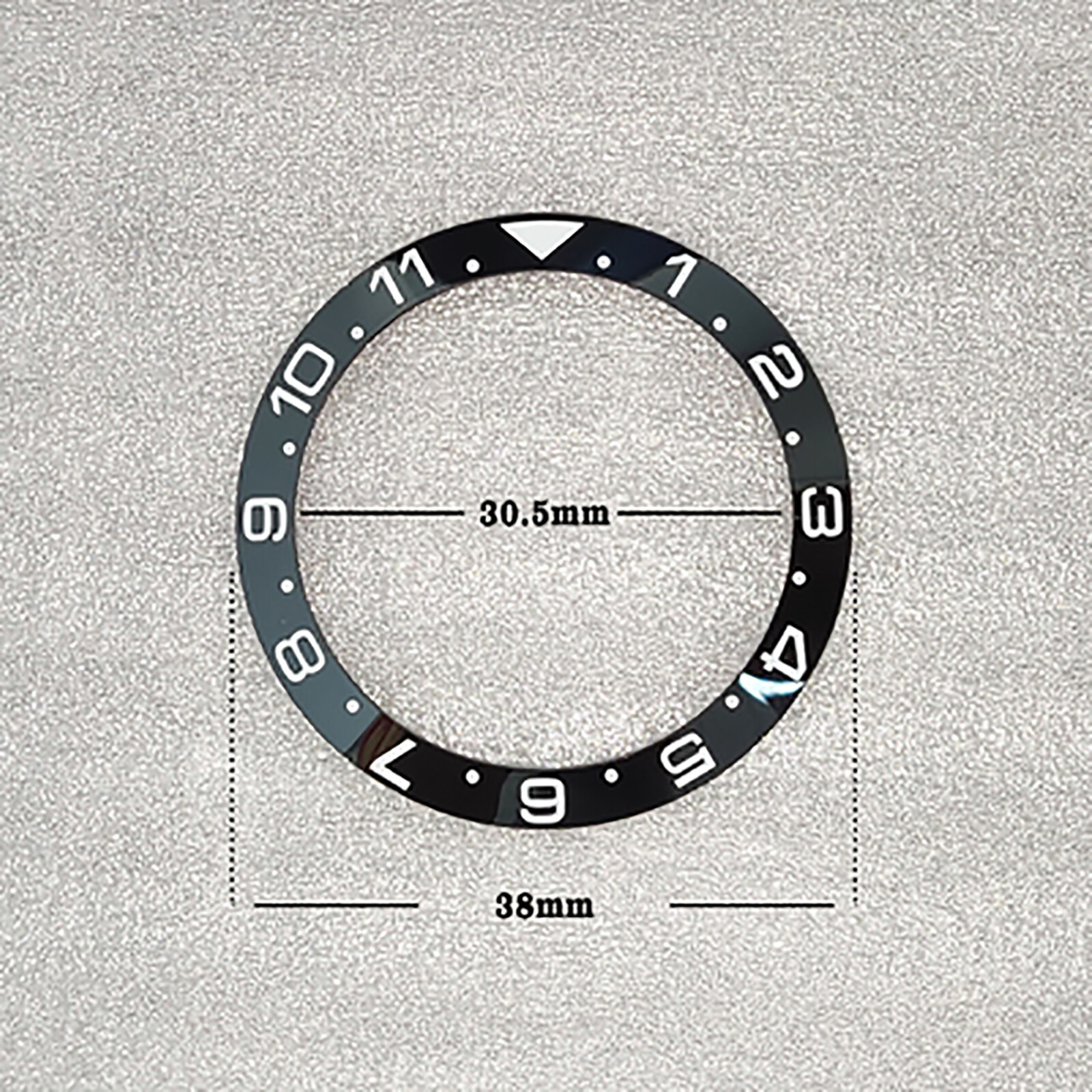Ceramic Bezel Insert Ring Diameter 38MM 30.5MM for 40MM Su-bma-riner ...