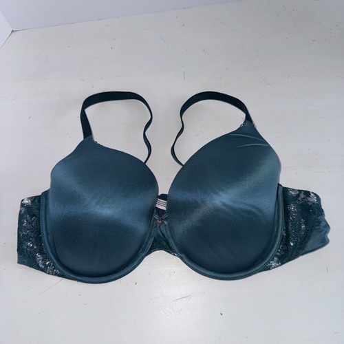 Body by Victoria's Secret Lined Perfect Coverage Bra Size 44C Teal ...