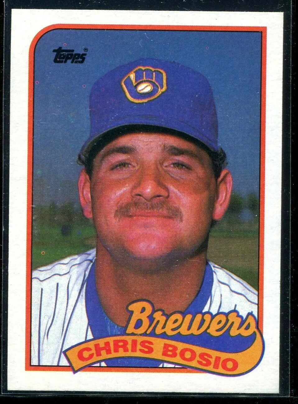 1989 Topps Baseball Chris Bosio #311 Milwaukee Brewers Pitcher | eBay