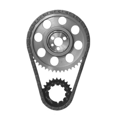 BBC BB Chevy 396 427 454 RACE ROLLER BILLET TIMING CHAIN KIT 9 KEYWAY w ...