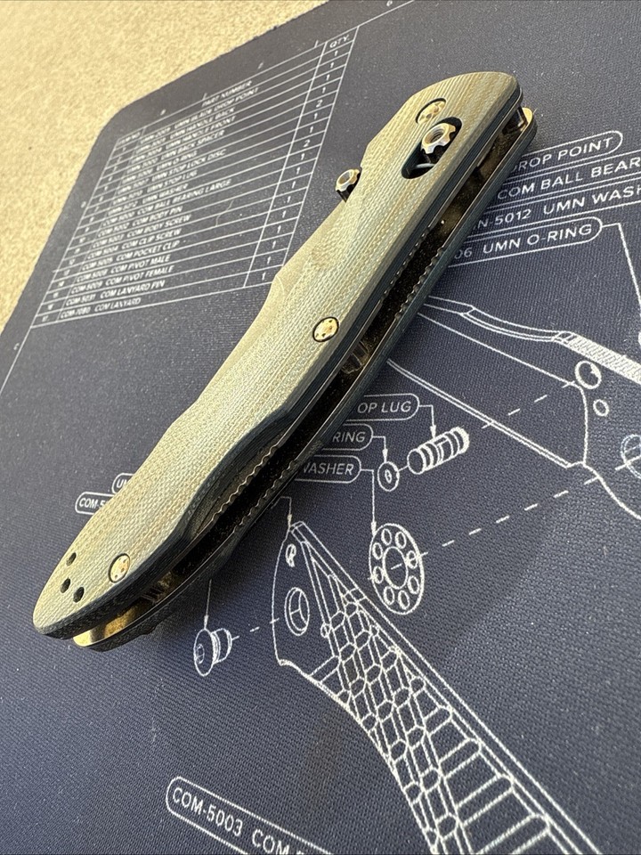 BENCHMADE 930 KULGERA Osborne S30V Discontinued Axis Lock Knife | eBay