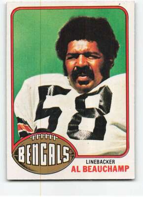 1976 Topps #269 Al Beauchamp EX Excellent Bengals 116184 | eBay