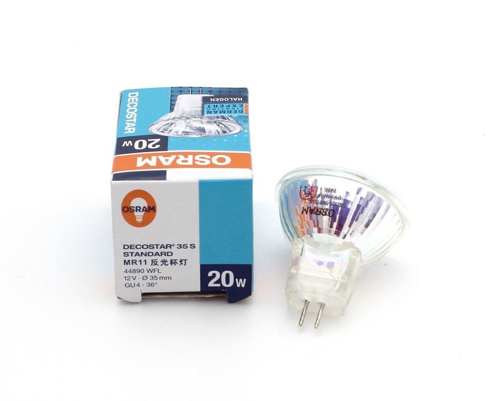 essential lamp Dichroic reflector spot light OSRAM 44890 12V20W MR11 ...