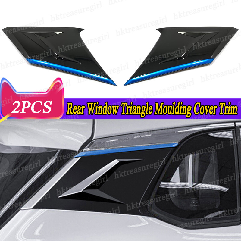 Car Rear Window Triangle Moulding Cover Trim For Toyota Corolla Cross ...