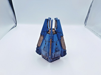 FULLY PAINTED ULTRAMARINES DROP POD PAINT SPACE MARINE WARHAMMER 40K 4 ...