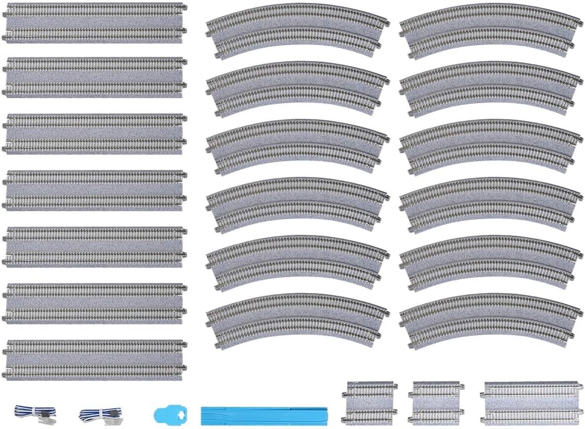 Kato N Scale New 2024 UniTrack Double Track Inside Inner Loop Set V14 ...