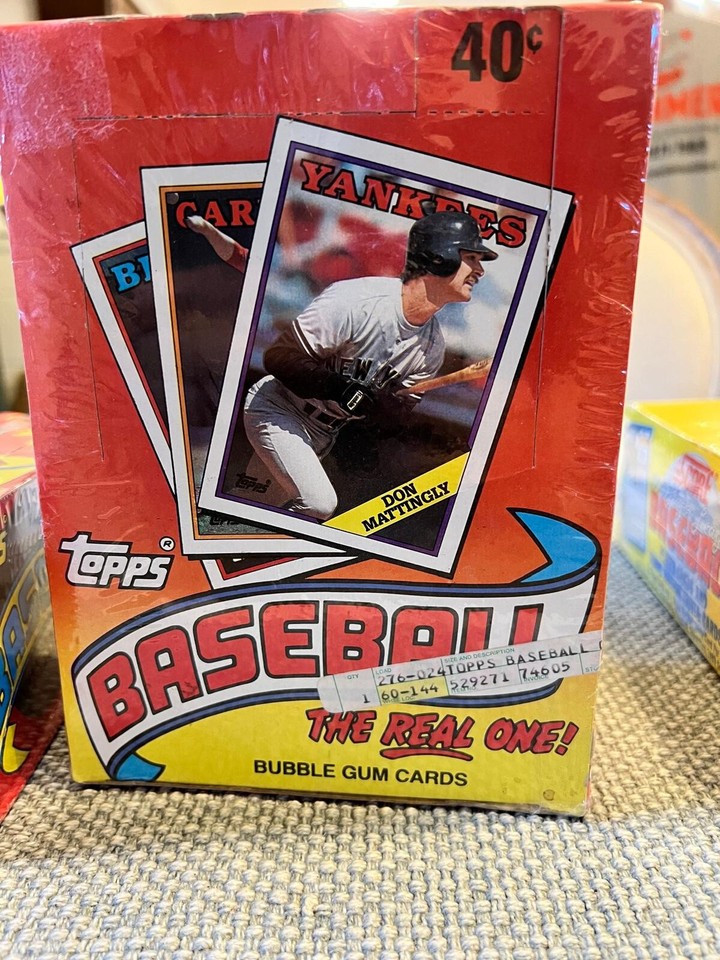 SEALED UNOPENED 1985 Topps BBCE Wrapped Baseball Wax Box *****4 seal ...