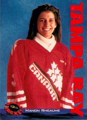 MANON RHEAUME 1994 Classic ROOKIE RC #120 Lightning | eBay