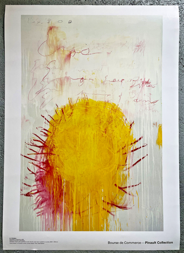 Cy Twombly - Pinault Collection Exhibiton Poster - Gagosian | eBay