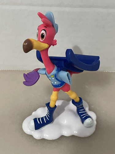 Just Play Disney Jr TOTS Freddy the Flamingo Bird Figure Cloud PVC 4 ...