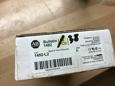 AB BULLETIN 1492 CAT 1492-L2 BOX OF 38 | eBay