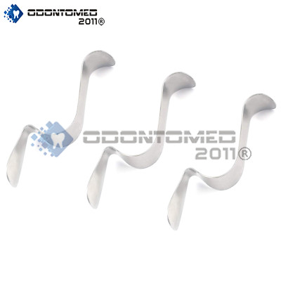 3 Bishop Cheek Retractor Surgical Dental Instruments | eBay