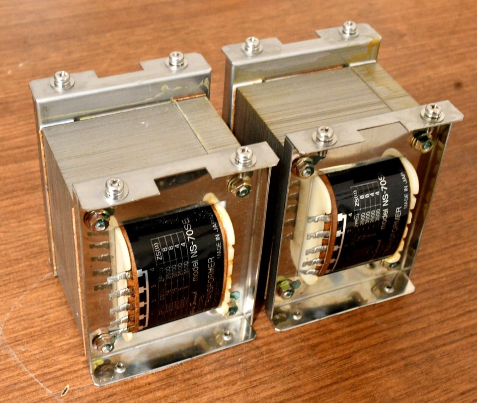 Extra RARE Pair Nakamura Permalloy Output transformer NS-70SE * VG+++ | eBay
