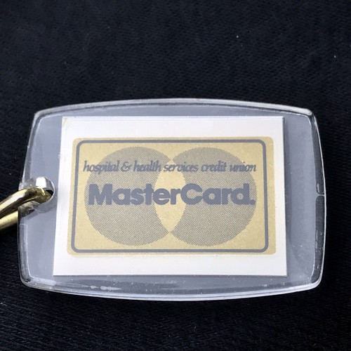 Mastercard Key Chain Hospital and Health services Credit Union Vintage ...