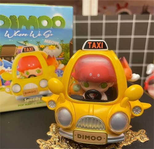 POPMART Dimoo Where We Go Series Car Ride Confirmed Blind Box Figure ...