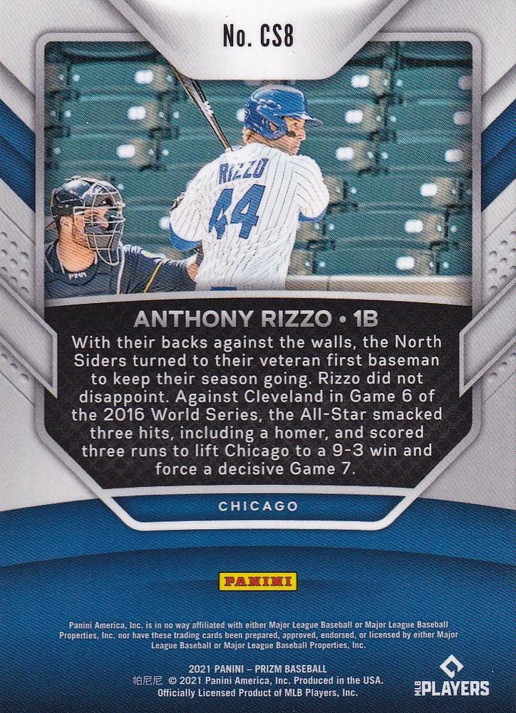 Anthony Rizzo Cards - Base Cards, Inserts, etc. - You Pick - Cubs ...