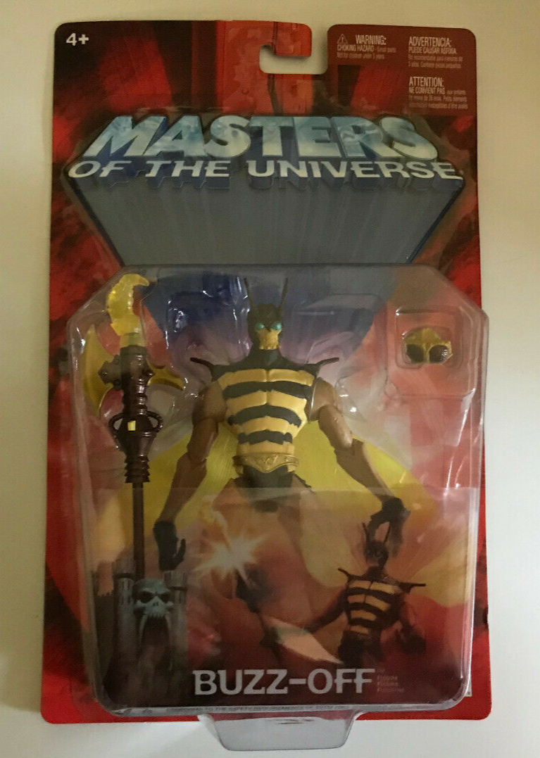 MOTU BUZZ OFF 200X MASTERS OF THE UNIVERSE MOC NEW MATTEL 2003 | eBay