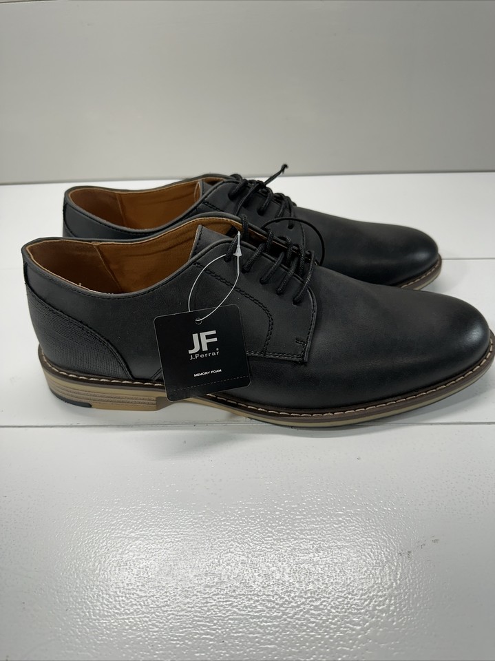 Mens SJF J Ferrar Farlow Oxford Shoes Black Formal Size 11M | eBay