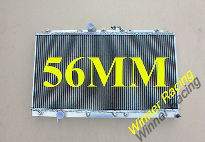 Aluminum Radiator For Mitsubishi Galant VR-4/VR4 EC5A/EC5W 6A13TT MT ...