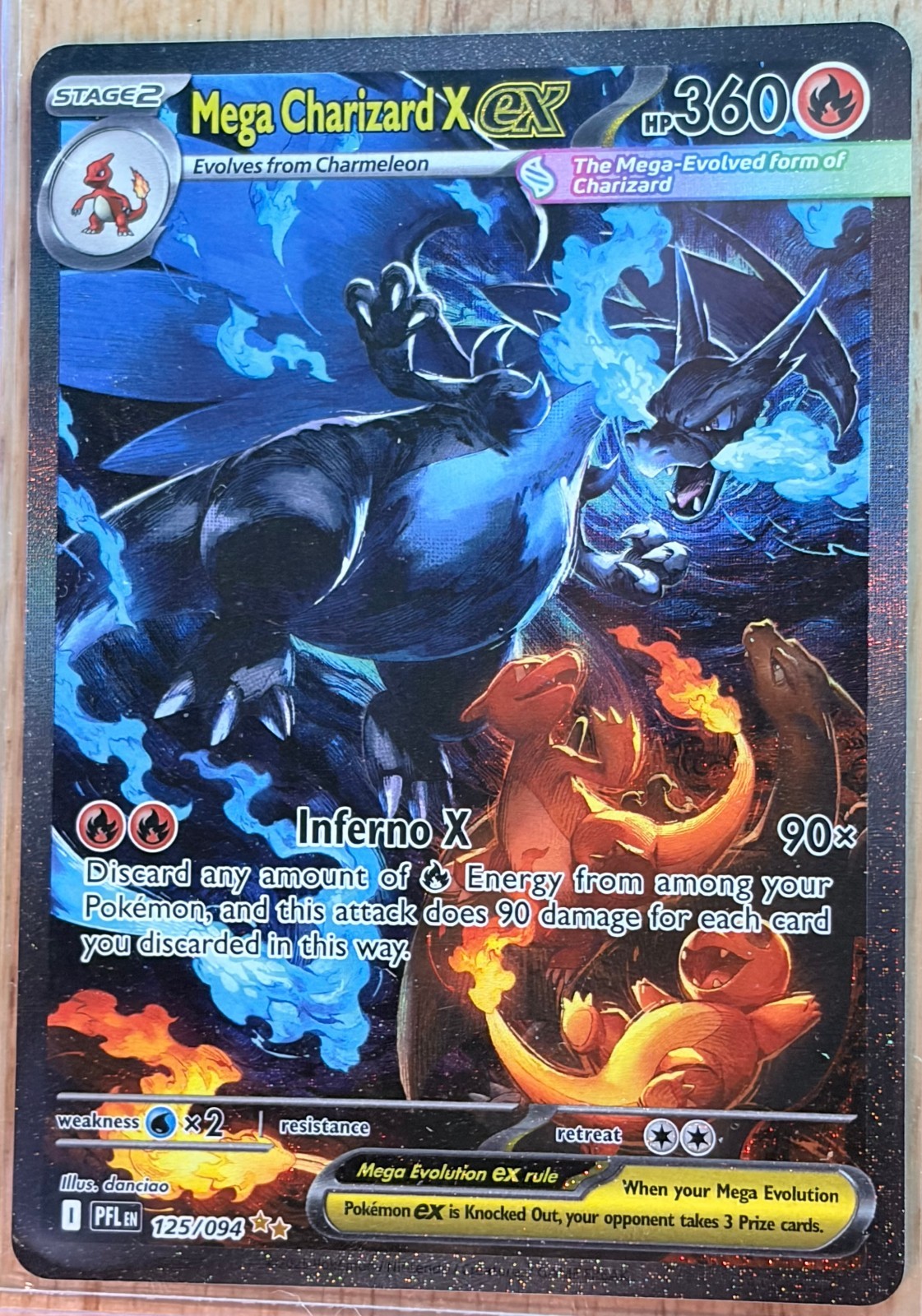 Mega Charizard X ex 125/94 | Special Illustration Rare Card ...