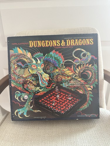 Dungeons & Dragons Computer Labyrinth Game 1980 Mattel Electronics ...
