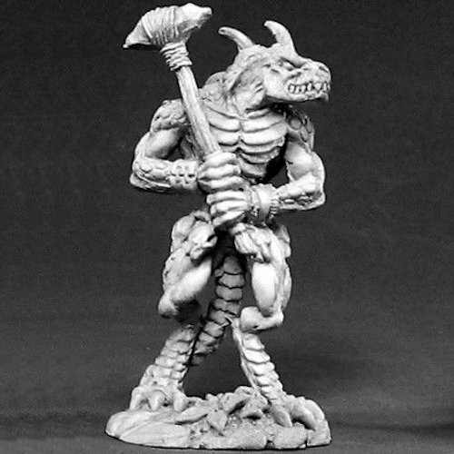 Reaper Dark Heaven Legends 02351 S'Athka Lizardman Monster Lizardfolk ...