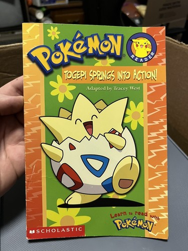 Vintage 2003 Pokemon Togepi Springs Into Action Paperback Book Promo ...