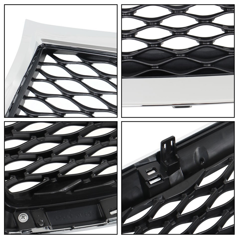 Front Bumper Grille Grille W/Camera Option For Infiniti Q70 Q70L 2015 ...