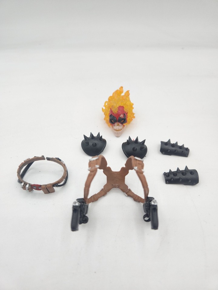 Marvel Legends Custom Ghost Rider Deadpool Kit 1/12 Scale Painted | eBay