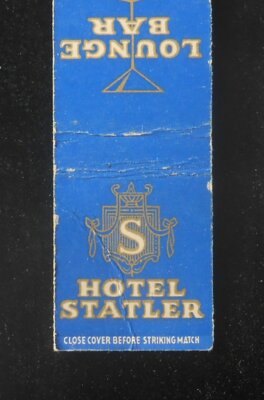 1930s Midget-Sized Hotel Statler Lounge Bar Boston Cleveland Detroit ...